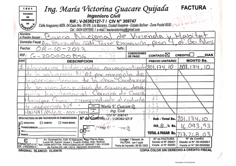 Modelo de Factura | PDF