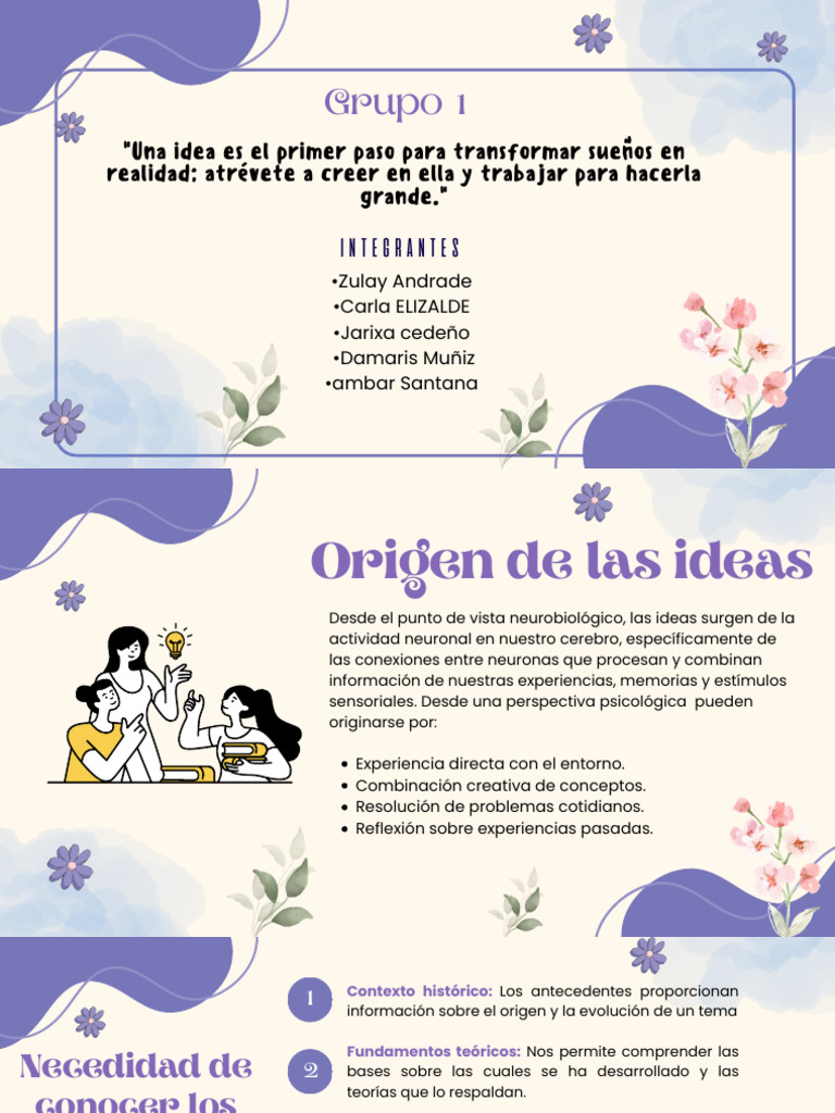 Origen de las Ideas (1) (1) | PDF | Experiencia | Información