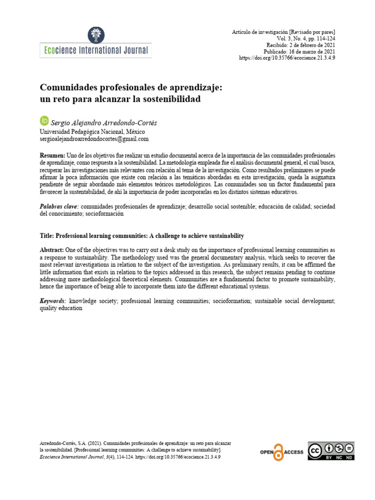 9.+Sergio+Alejandro+Arredondo+Cort%C3%A9s Vol.4 2021 | PDF | Evaluación | Maestros