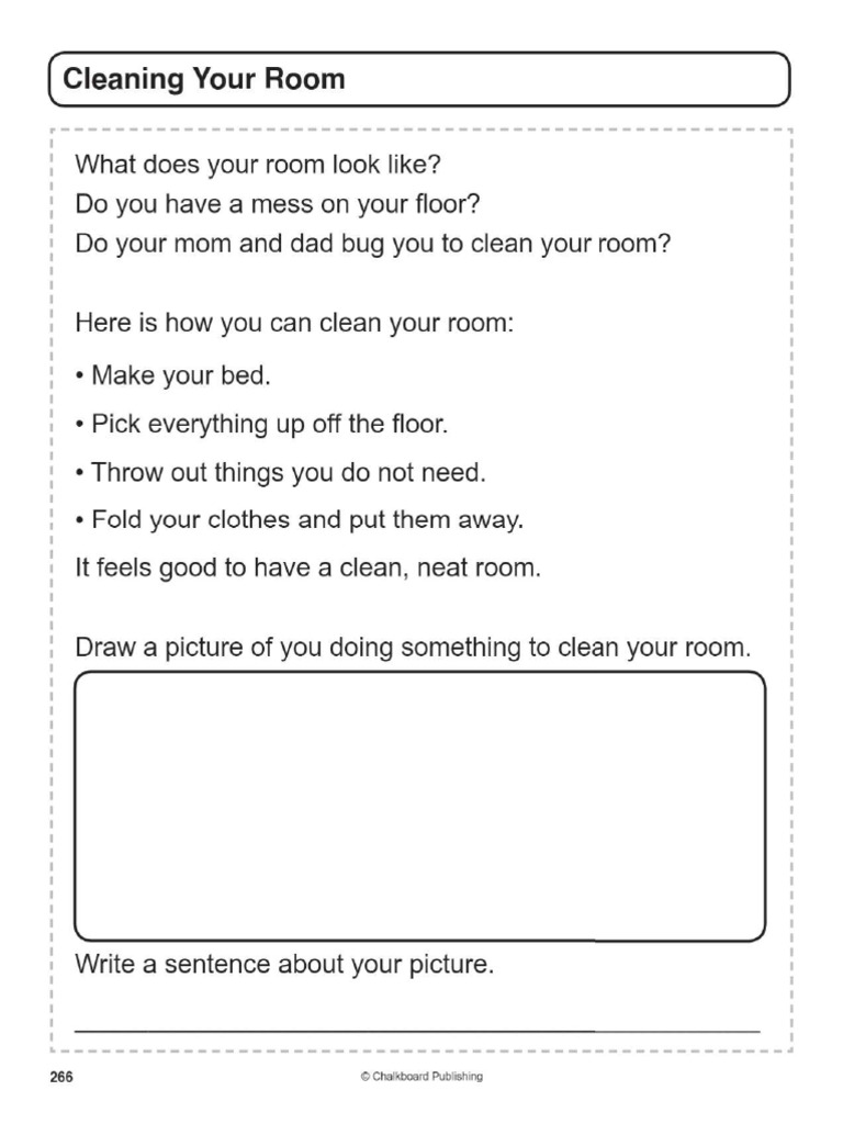 Cleaning Your Room | PDF