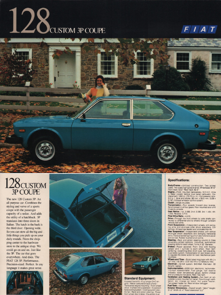 Fiat - US 128 - 1977 | PDF