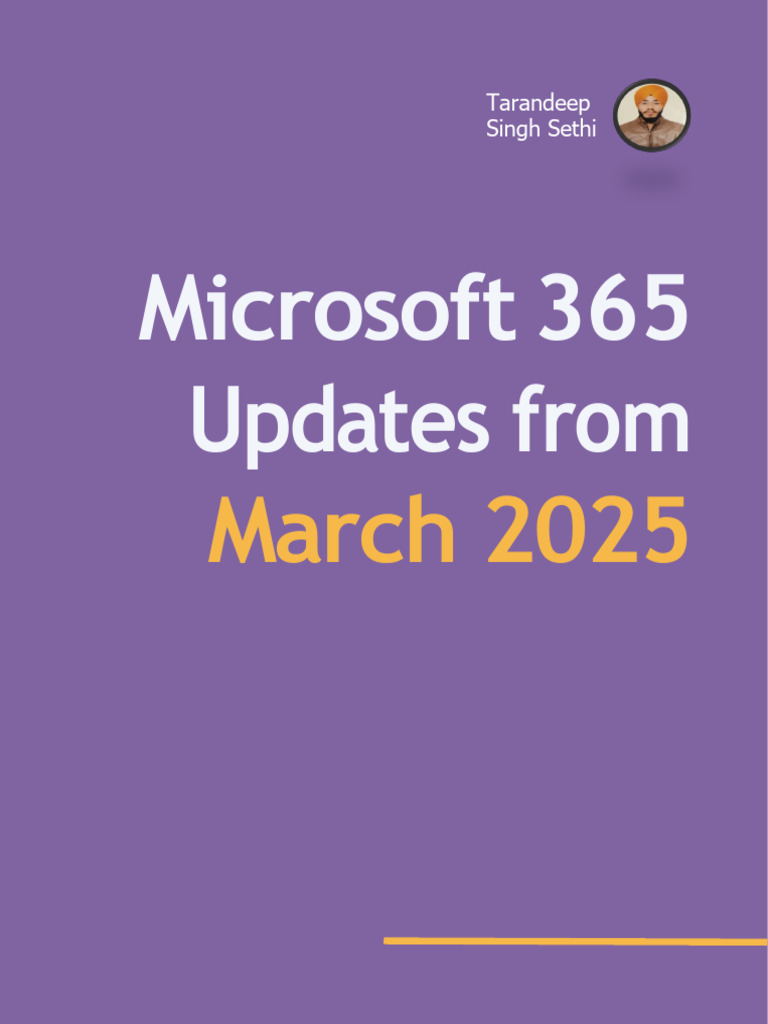 Microsoft 365 Updates - March 2025 | PDF | Microsoft Outlook | Ios