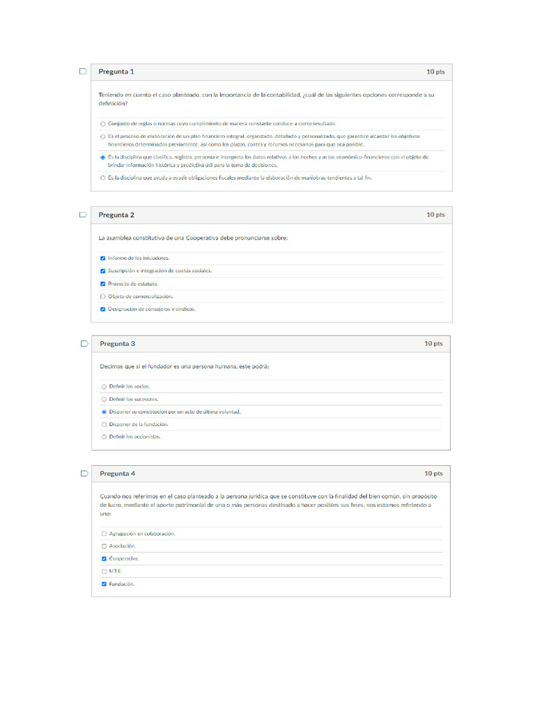 Derecho Empresario TP4 Avanzado 100% | PDF