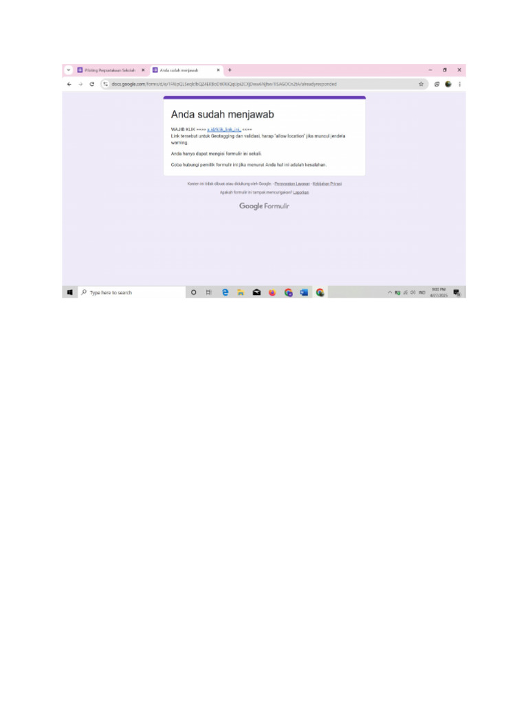 Unggah Bukti SS | PDF