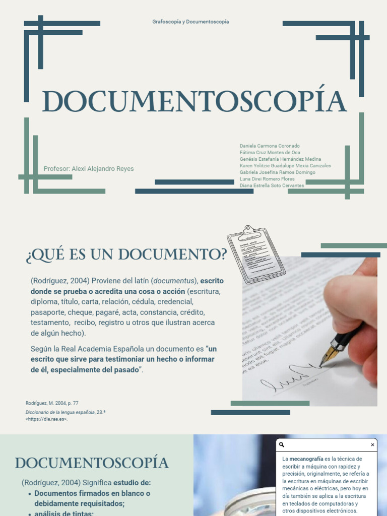 Documentoscopía 20250403 082424 0000 | PDF | Máquina de escribir ...
