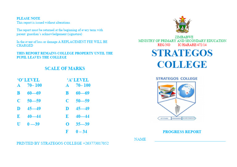SCHOOL REPORT Cover New - 092918 | PDF