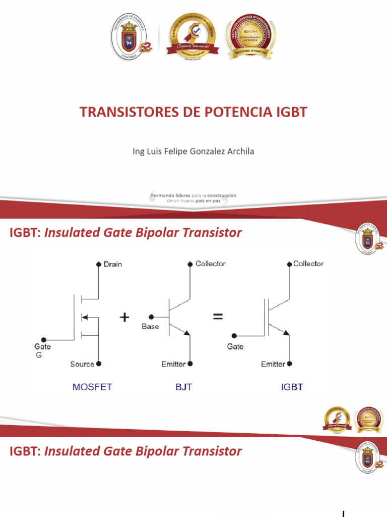 Tipos de Transistores IGBT y Aplicaciones | PDF | Fuente de ...
