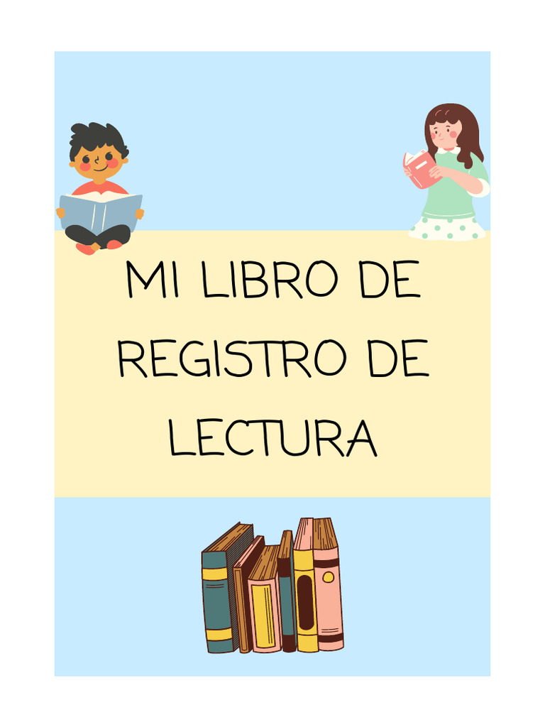 Libro de Registro de Lectura | PDF