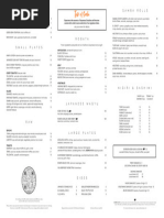 Incanta Menu Br693txx | PDF | Sushi | Tofu