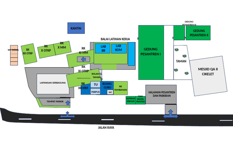 Denah Lokasi SMK GS | PDF