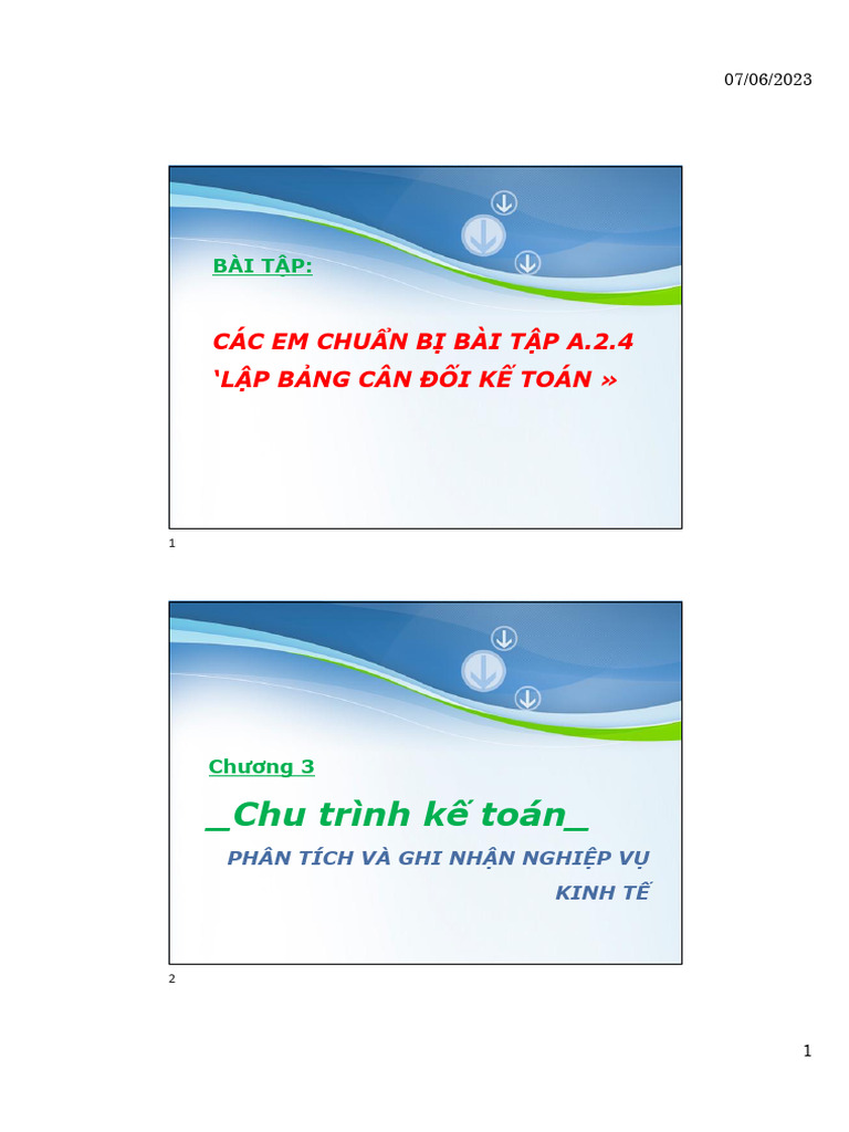 CHUONG 3 - Phan Tich Va Ghi Nhan NVKT | PDF