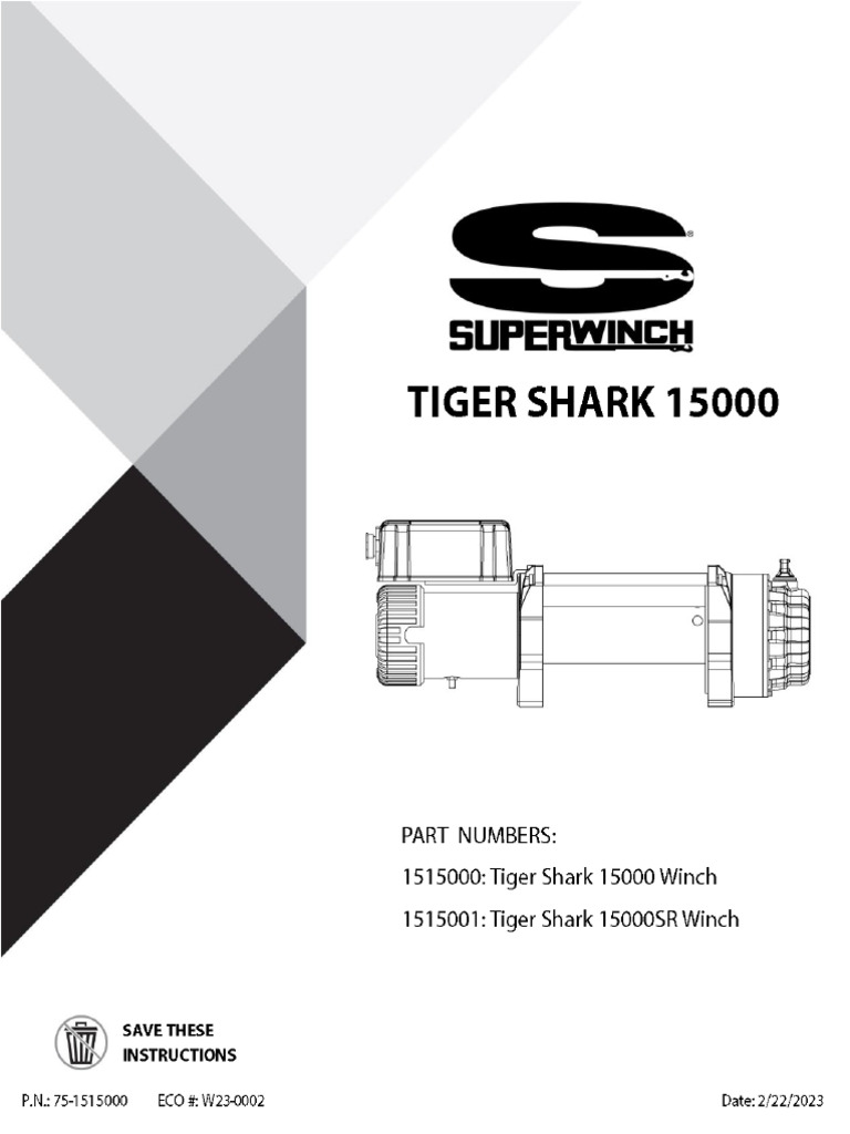 Tiger Shark 15000 Spec | PDF