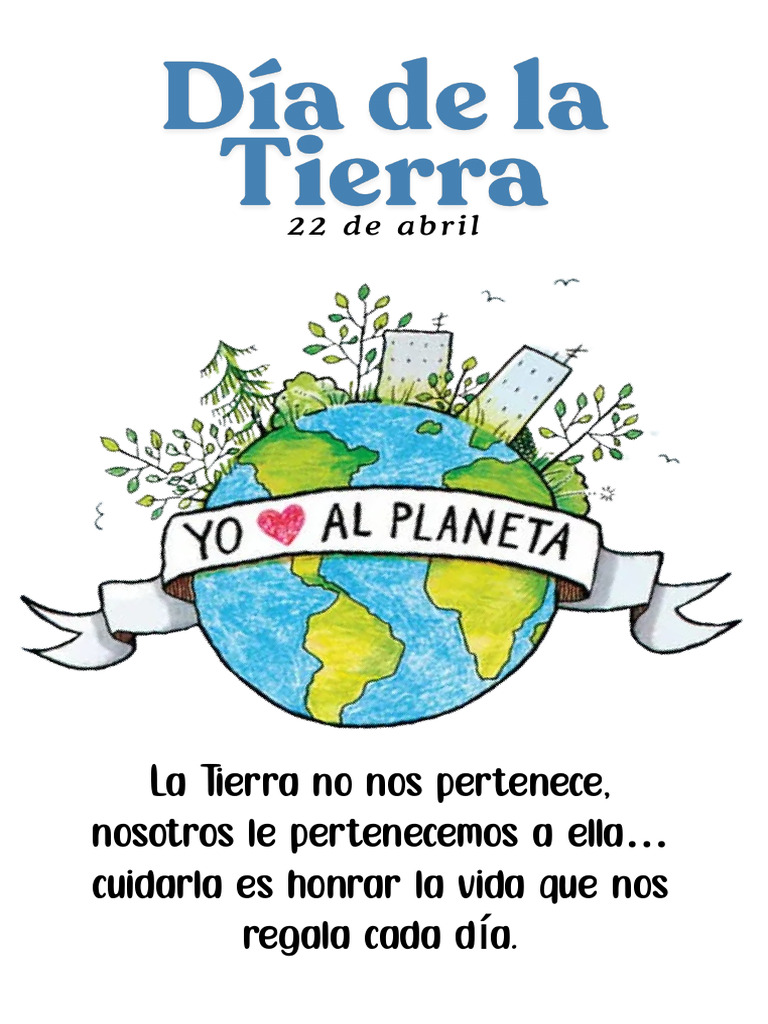 La Tierra No Nos Pertenece, Nosotros Le Pertenecemos A Ella Cuidarla Es ...