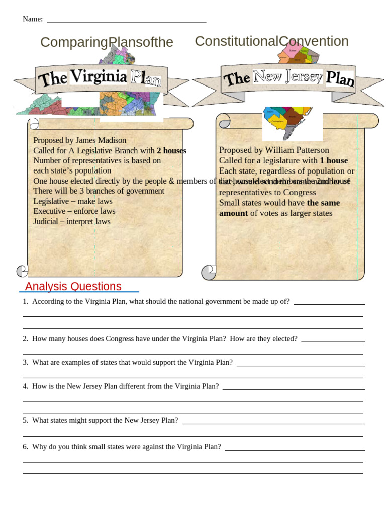 03 - Comparing Plans of the Convention | PDF