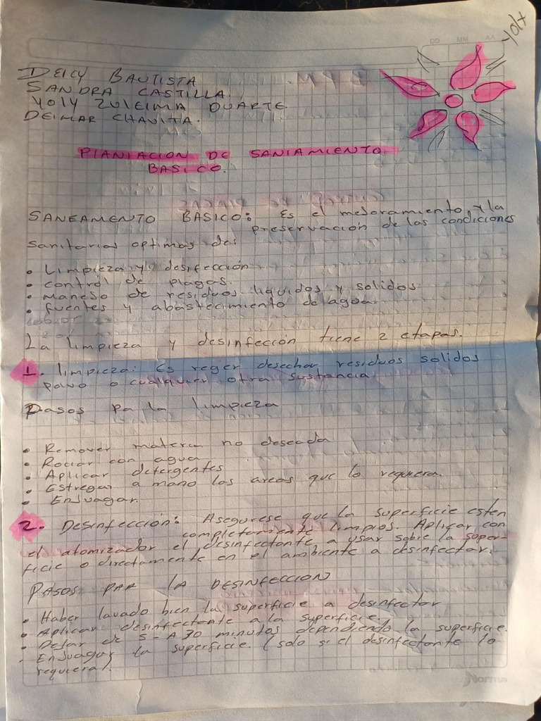 Taller 3 y 4 Química. Deicy, Yoli Duarte, Sandra Castilla. | PDF