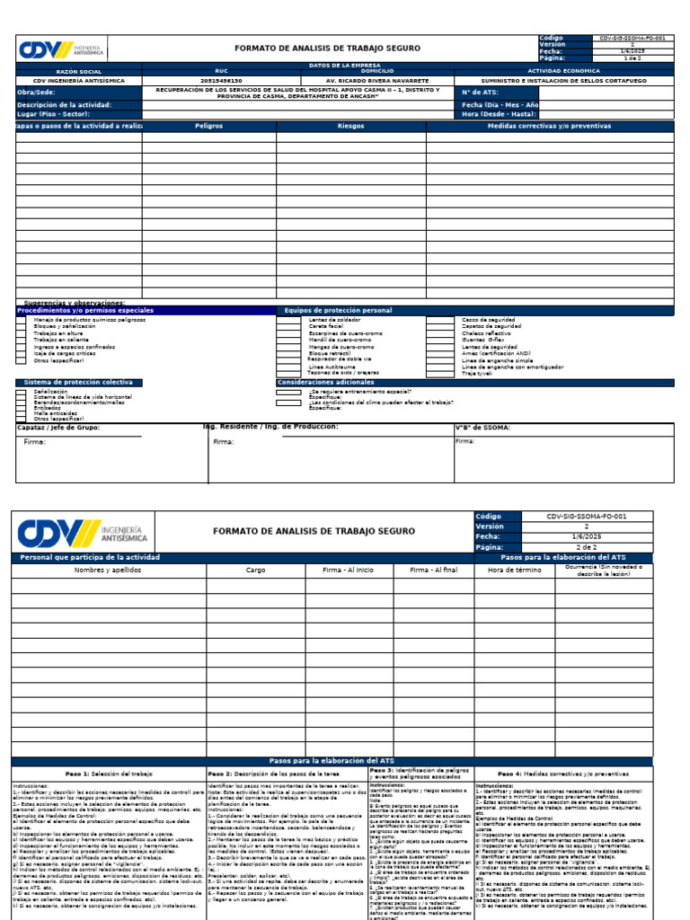 CDV Sig Ssoma Fo 06 Ats | PDF