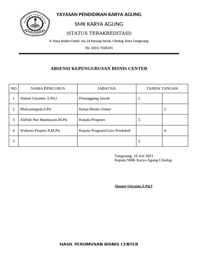 Skema 1 - Contoh Tugas Budaya Organisasi | PDF
