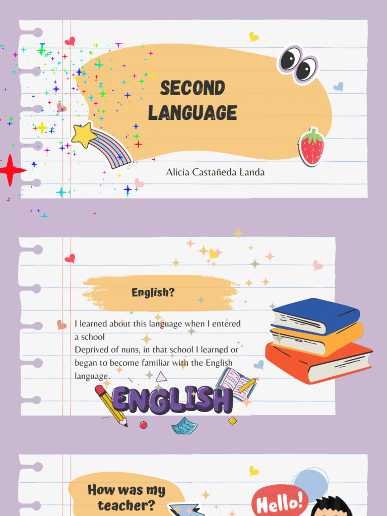 My Second Language | PDF