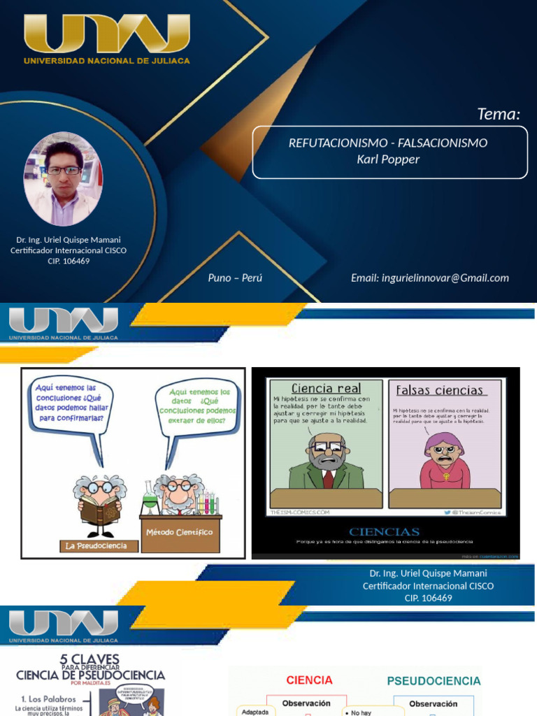 Sesion 14 Karl Popper Falsacionismo | PDF | Karl Popper | Método científico