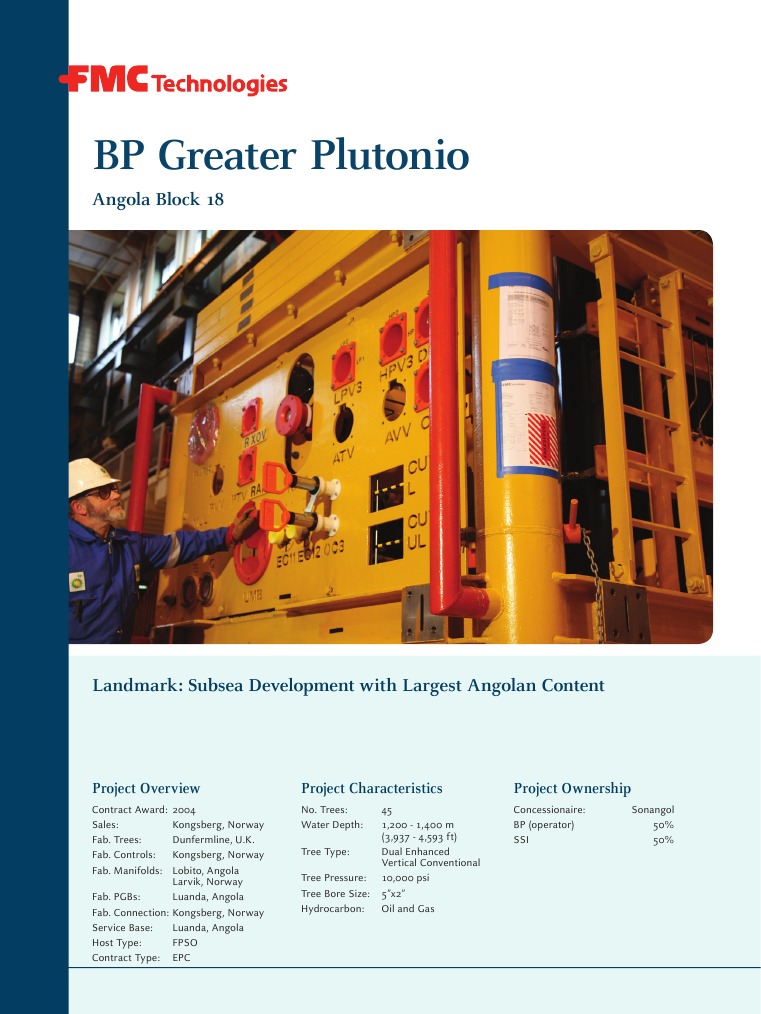 BP Greater Plutonio Update | Angola | Subsea (Technology)
