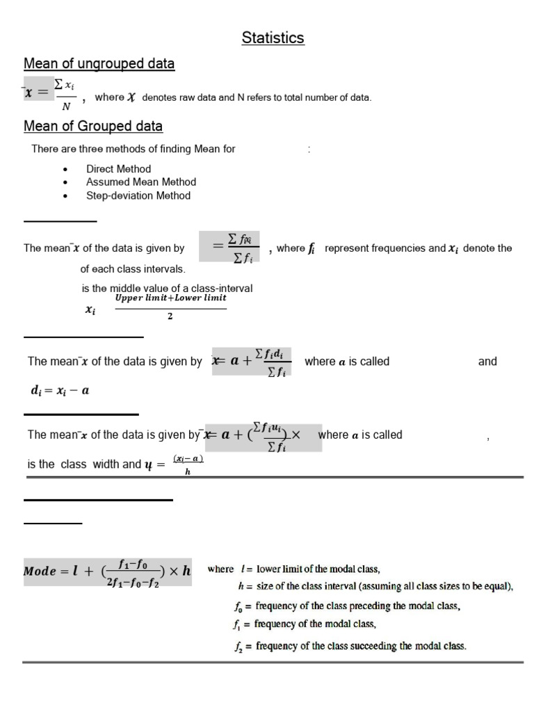 Statistics and Probability (Revision - 5) - 231205 - 212800 - 231206 ...