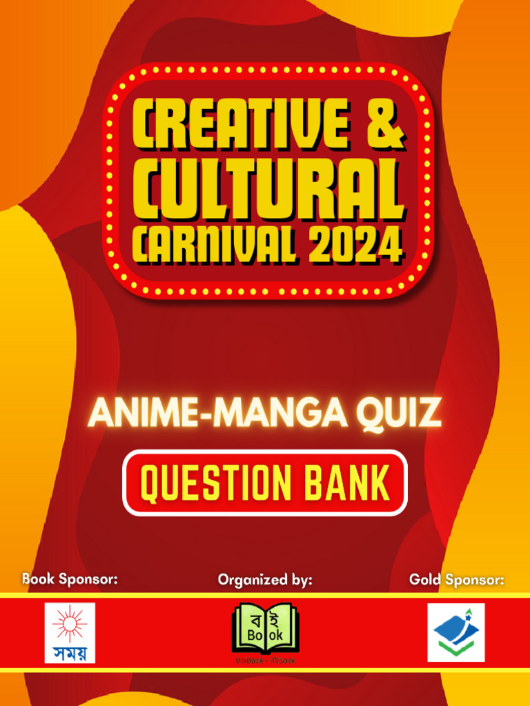 Anime-Manga Quiz - by Boibook | PDF | Anime And Manga