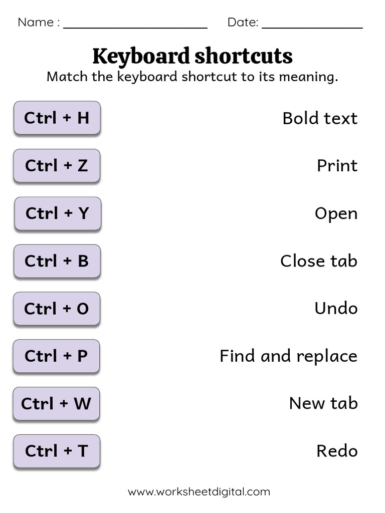 ICT Worksheet W7 2pxbj0 | PDF