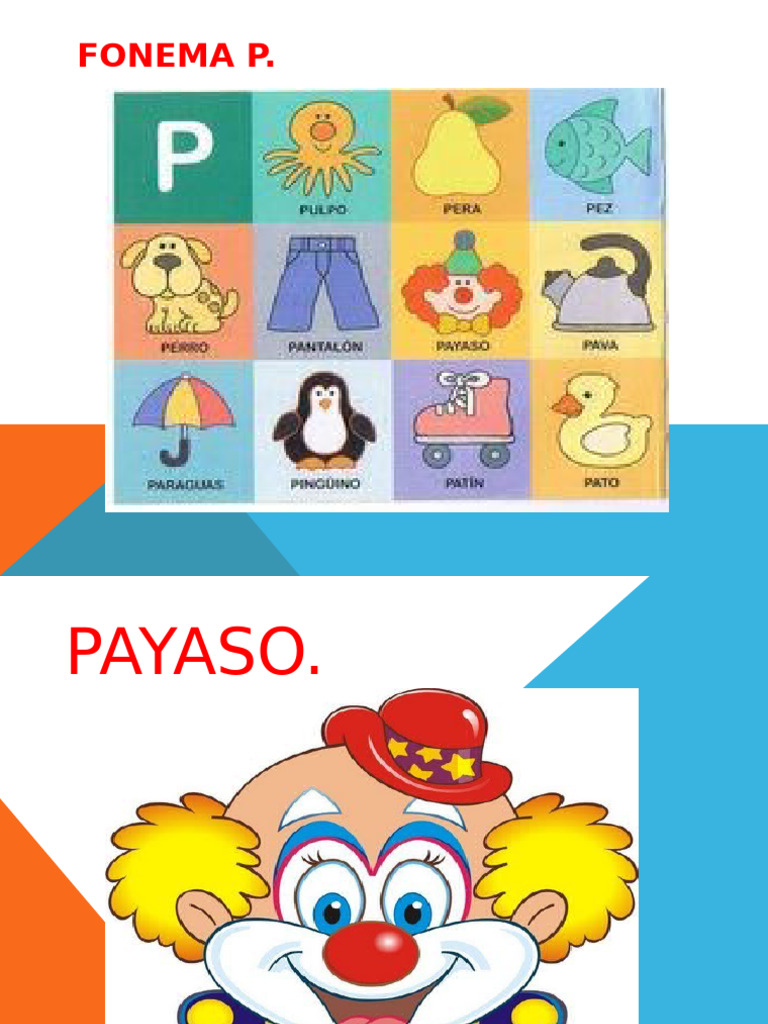 Diapositivas Fonema p | PDF