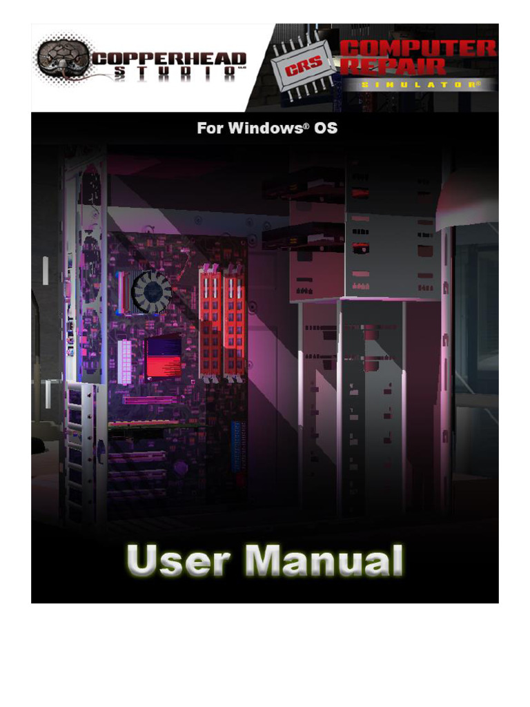 Comouter Repair Simulator Manual | PDF | Texture Mapping | Computer File