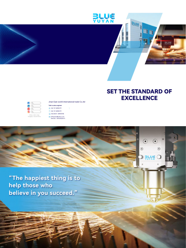 Laser Cutting Machine Catalogue PDF | PDF | Welding | Construction