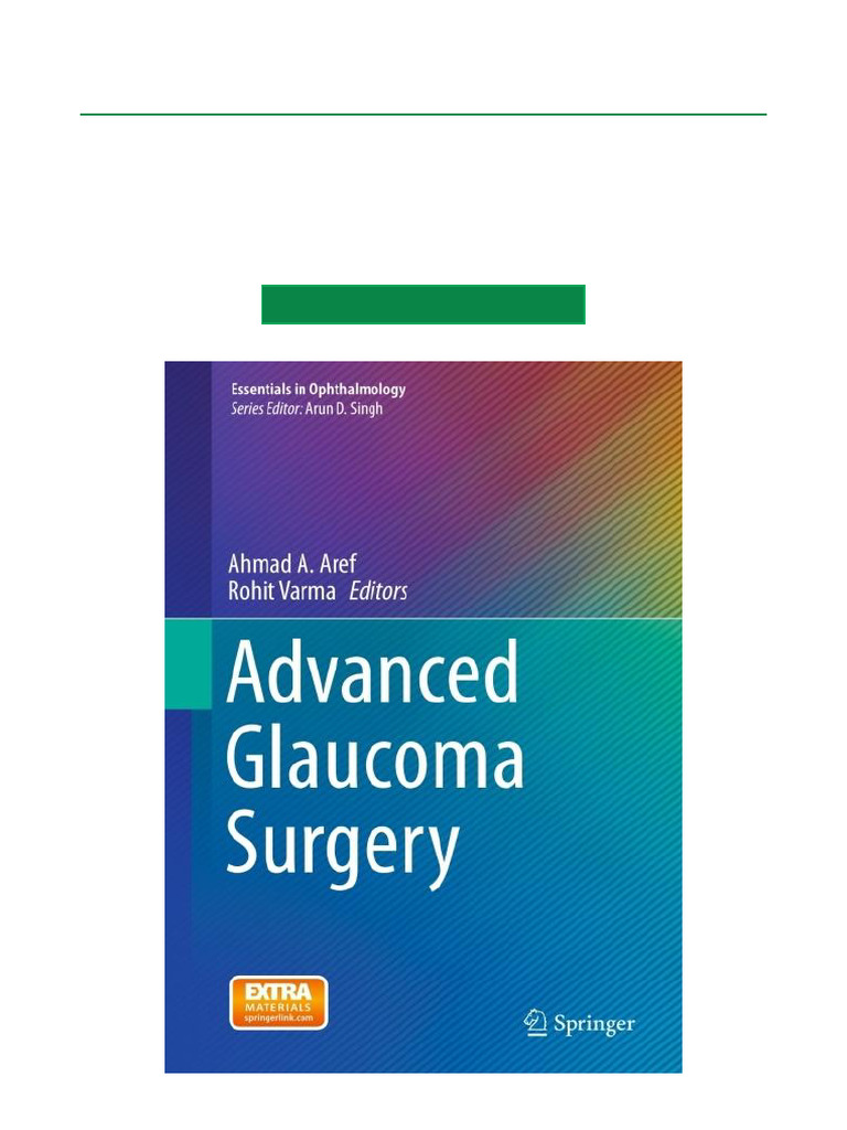 Advanced Glaucoma Surgery Final Version Download | PDF | Glaucoma ...