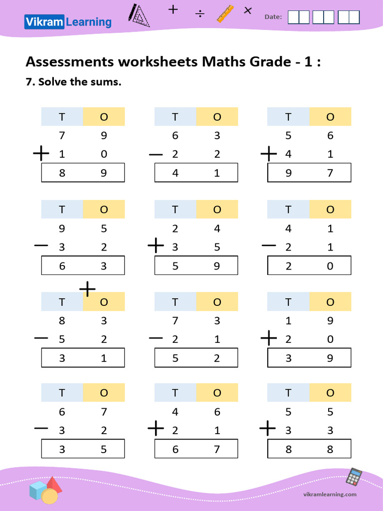 Vikram Learning Printable Worksheets 1744806476133 | PDF