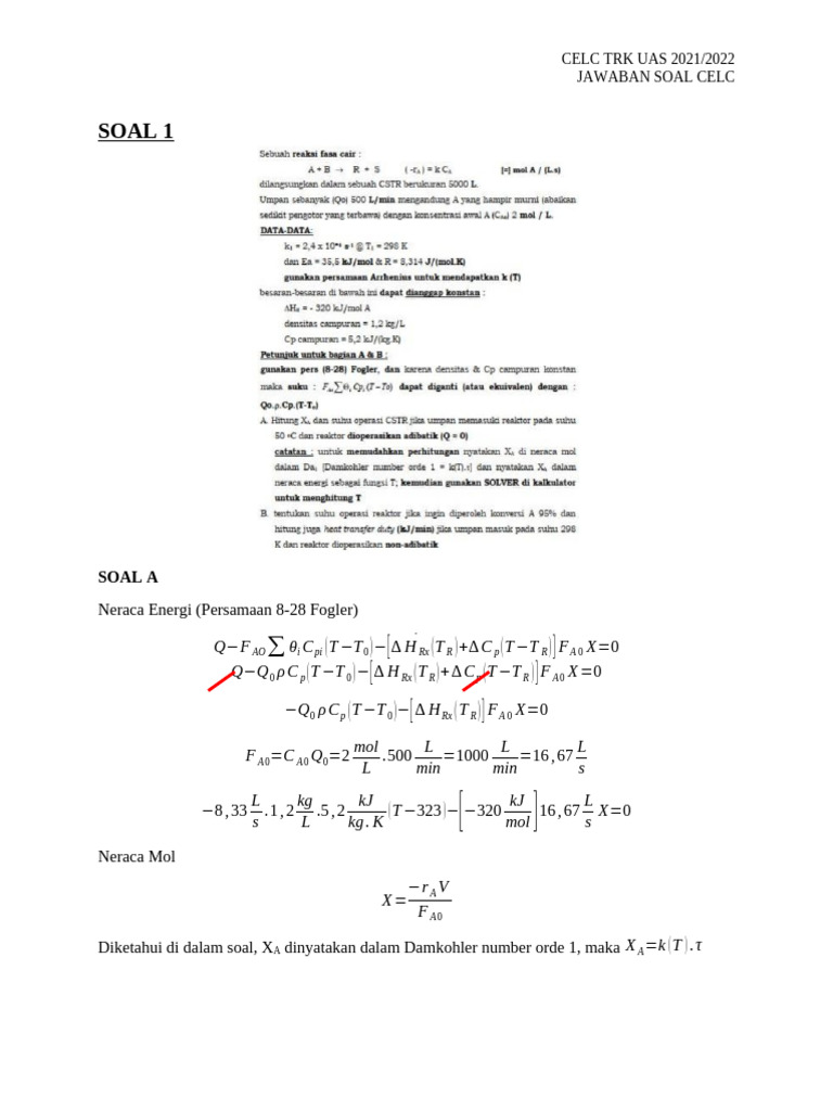 Jawaban CELC UAS 2021-2022 | PDF