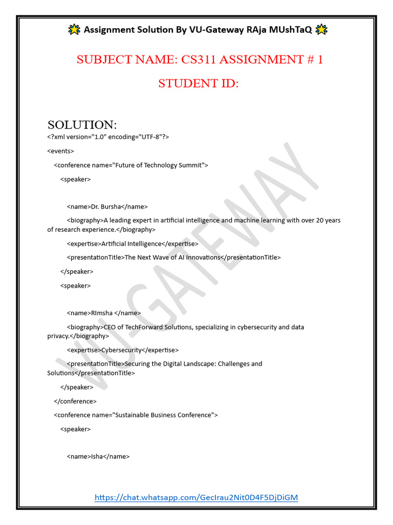 CS311 Sol-2025 | PDF