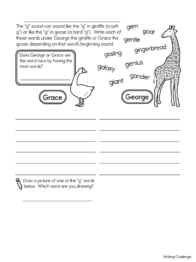 Kindergarten Writing Worksheets | PDF