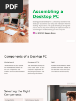 PC Assembly and Disassembly Guide | PDF | Personal Computers | Computer ...