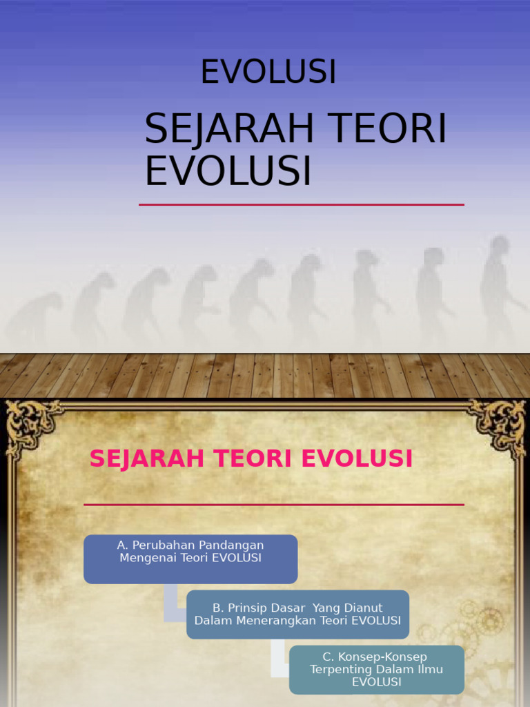 Sejarah Teori Evolusi | PDF