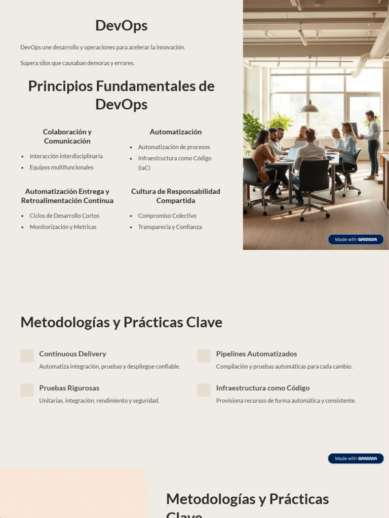 Presentacion DevOps y Continuous Delivery | PDF | Ingeniería Informática | Ciencias de la ...