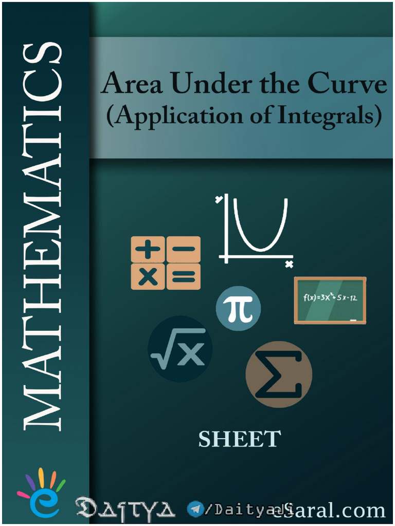 Practice Sheet Area Under The Curve V2.2 | PDF