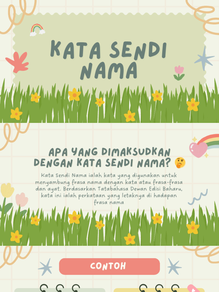 Kata Sendi Nama PDF | PDF