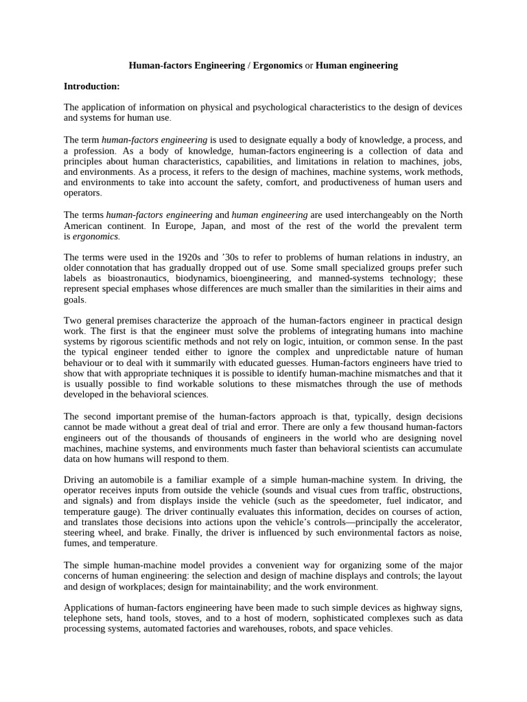 Human Engineering Unit 5 | PDF | Sleep | Artificial Intelligence