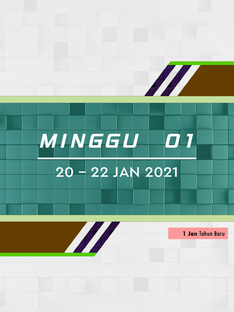 Pembahagi Mingguan (CUTI SARAWAK) | PDF