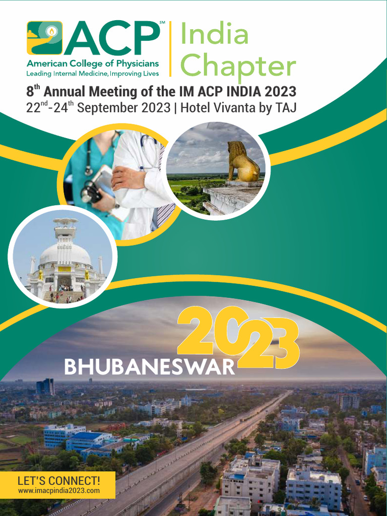 ACP 2023 - BBSR - 22nd To 24th Sept 2023 Brochure Design | PDF