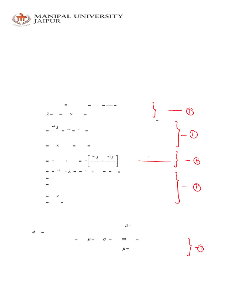 Mte-2 Em-IV Solution Ma2201 | PDF | Probability Theory | Scientific Method