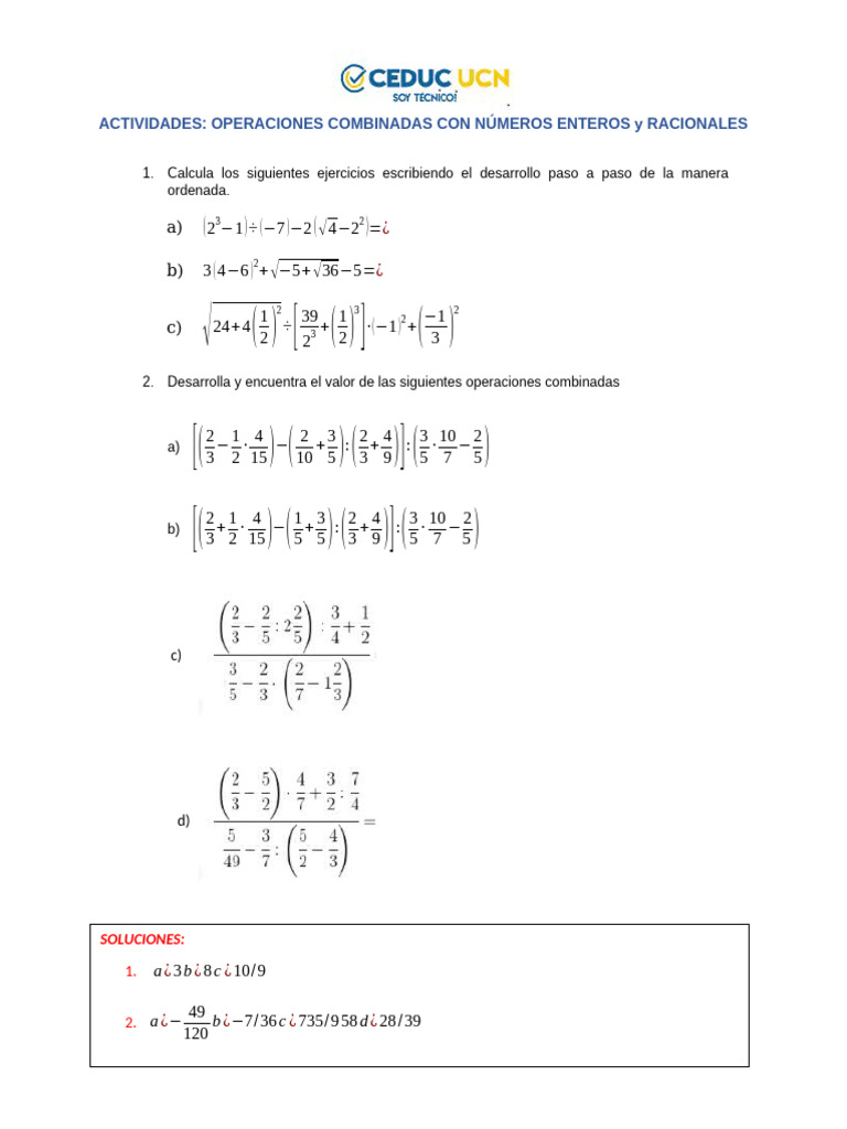 Guía para Campeones (Con Solución) | PDF
