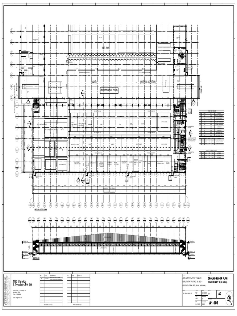 A1-101 - R1 - Ground Floor Plan-Main Plant-17-01-2025 | PDF | Toilet | Home