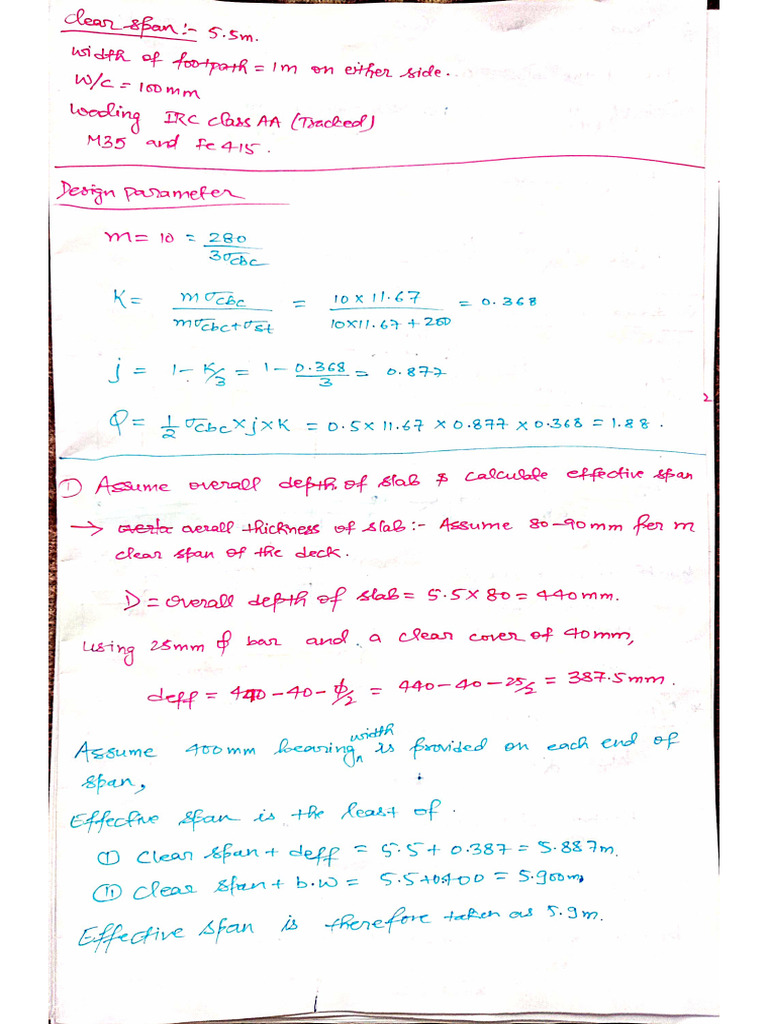 Effective Width Method Numerical | PDF