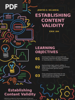 Calculating CVR | PDF | Validity (Statistics) | Microsoft Excel