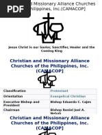 CAMACOP: Evangelical Roots in PH | PDF