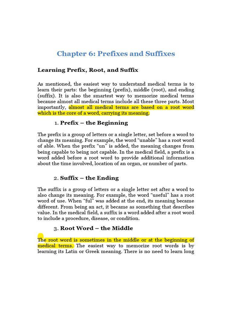 Lesson 2-Chapter 6 (3 Tiết) | PDF | Weakness | Medical Specialties